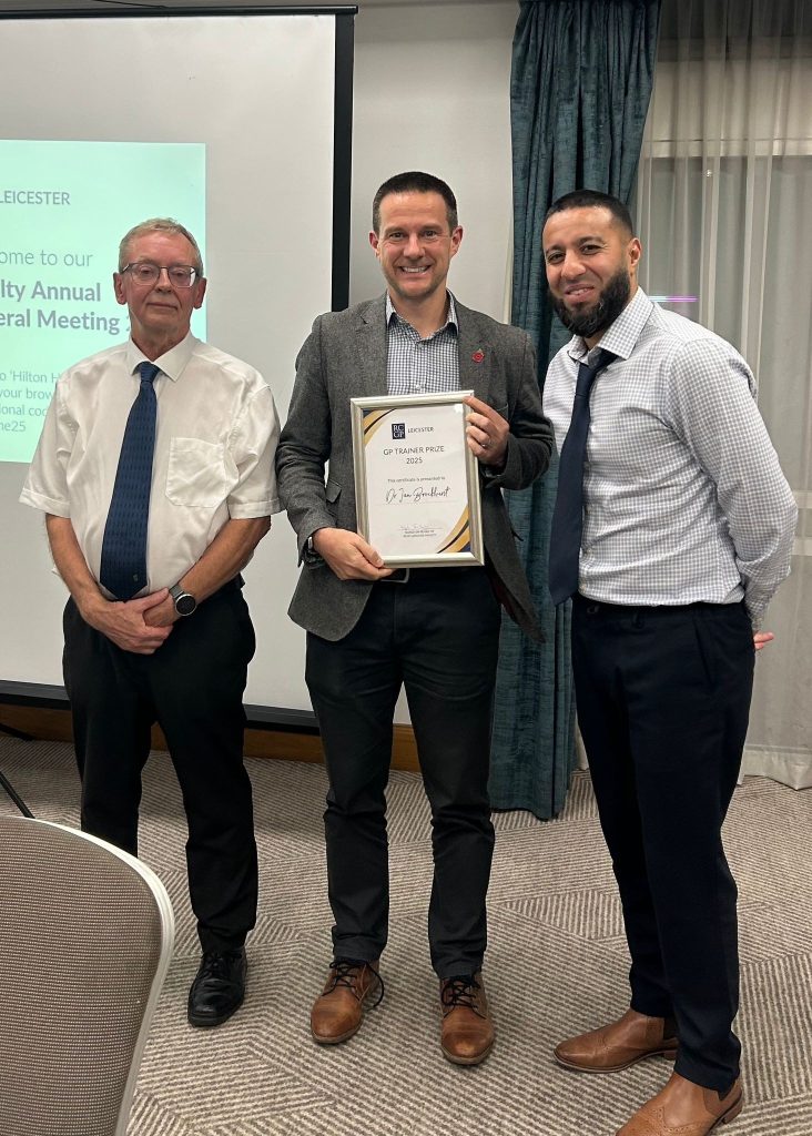 Congratulations to Dr Brockhurst – GP Trainer Prize Winner 2025 ...